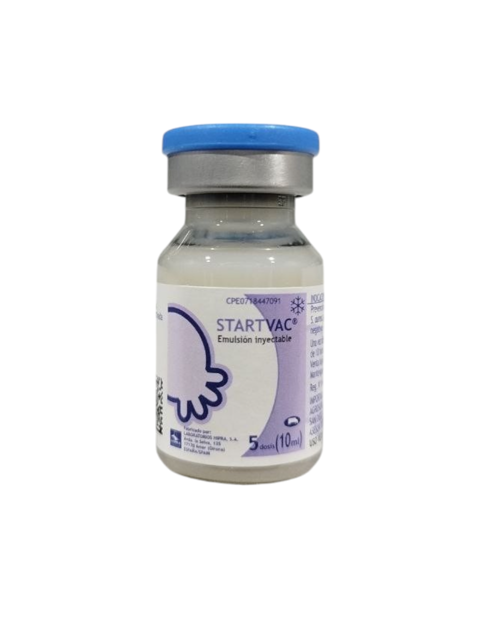 Vac Startvac® (5 dosis / 25 dosis). Hipra – Agrosuplidores FL