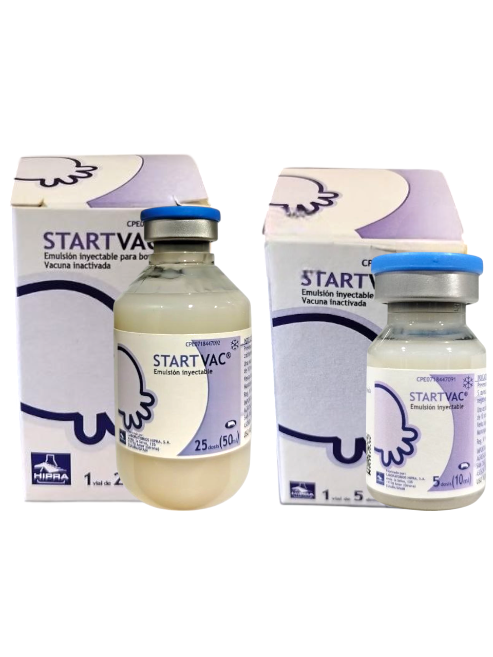 Vac Startvac® (5 dosis / 25 dosis). Hipra – Agrosuplidores FL